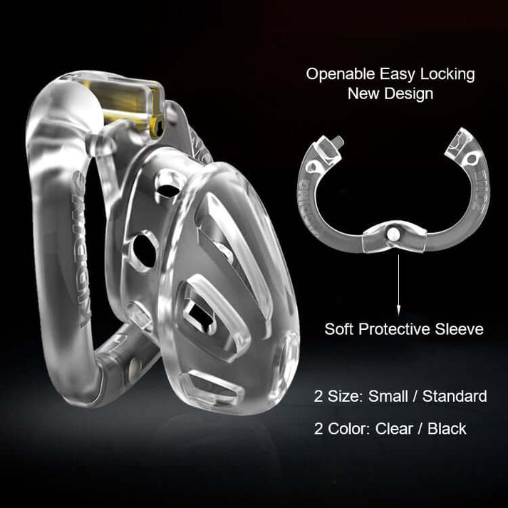 Lockup Resin Chastity Cage | Cock Cages UK